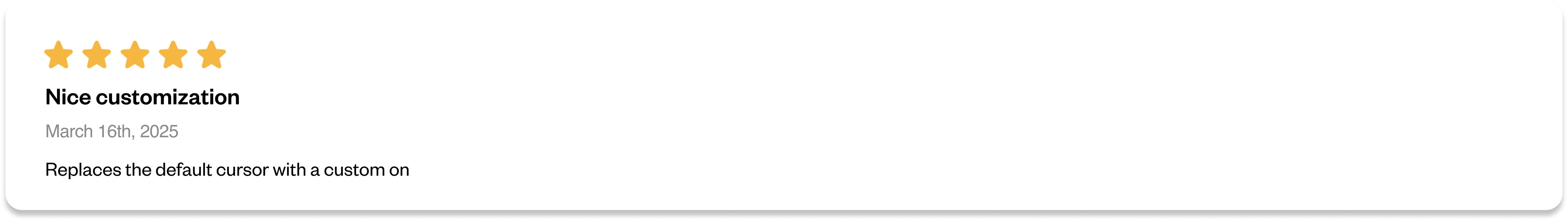 Mouse Cursor Custom Plugin Bubble
